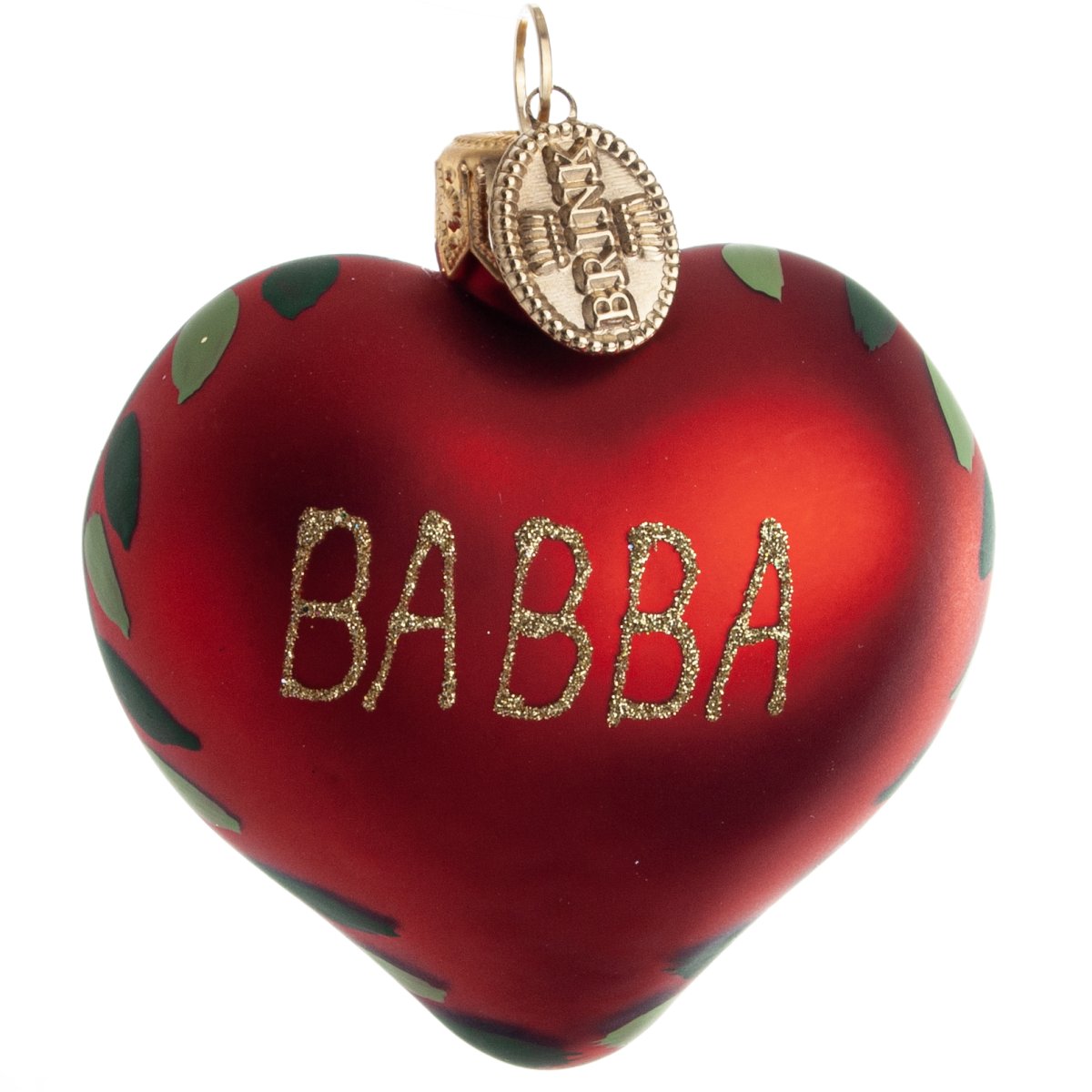 HJERTE TIL BABBA 5 CM - HJERTER - BRINK NORDIC